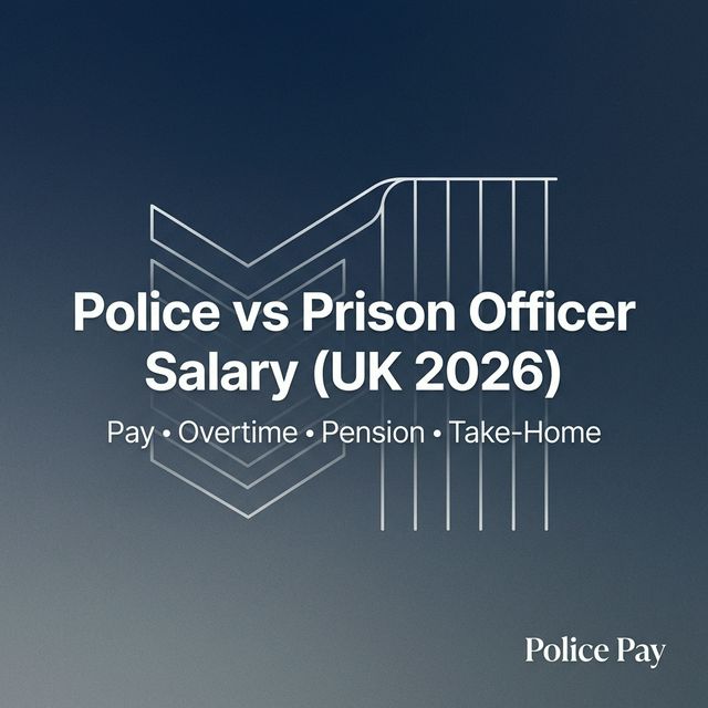 Police vs Prison Officer Salary (UK 2026) — Pay, Overtime, Pensions ...