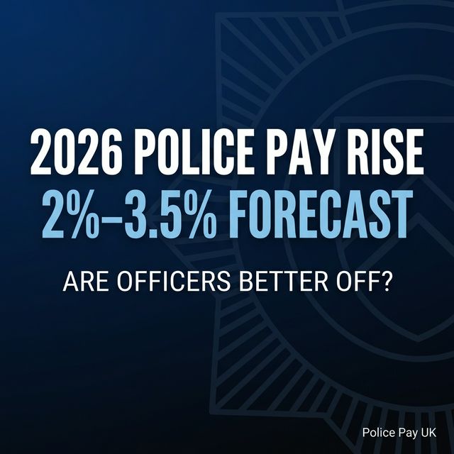 Police Pay Rise 2026: PRRB Evidence Tracker — Claims vs. Offers (May ...